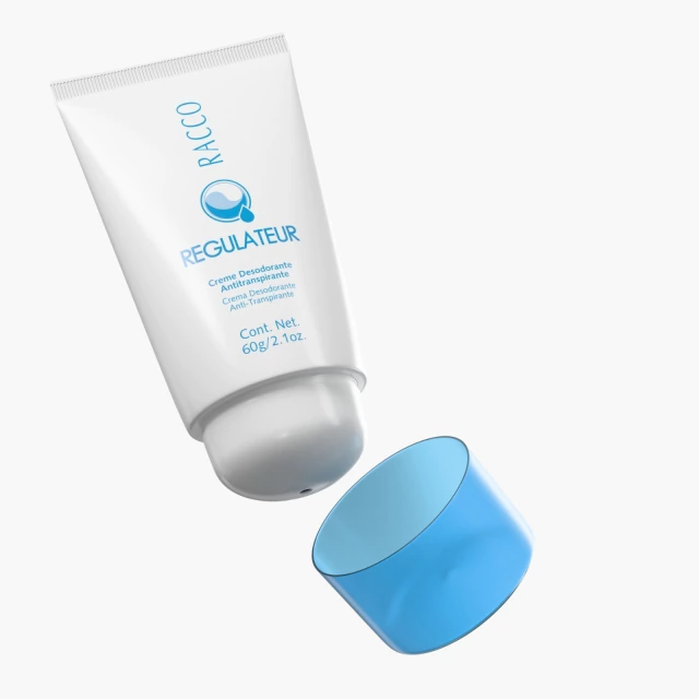 Creme Desodorante Antitranspirante Regulateur Racco Bisnaga, 60g | Racco